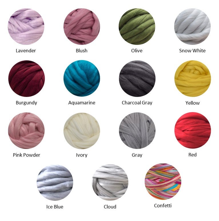 Chunky Knit Yarn Chunky Vegan Yarn Super Bulky Yarnarm - Etsy