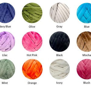 Velvet Yarn, Chunky Velvet Yarn, Velvet Tube Yarn, Hand Knitting, Arm ...