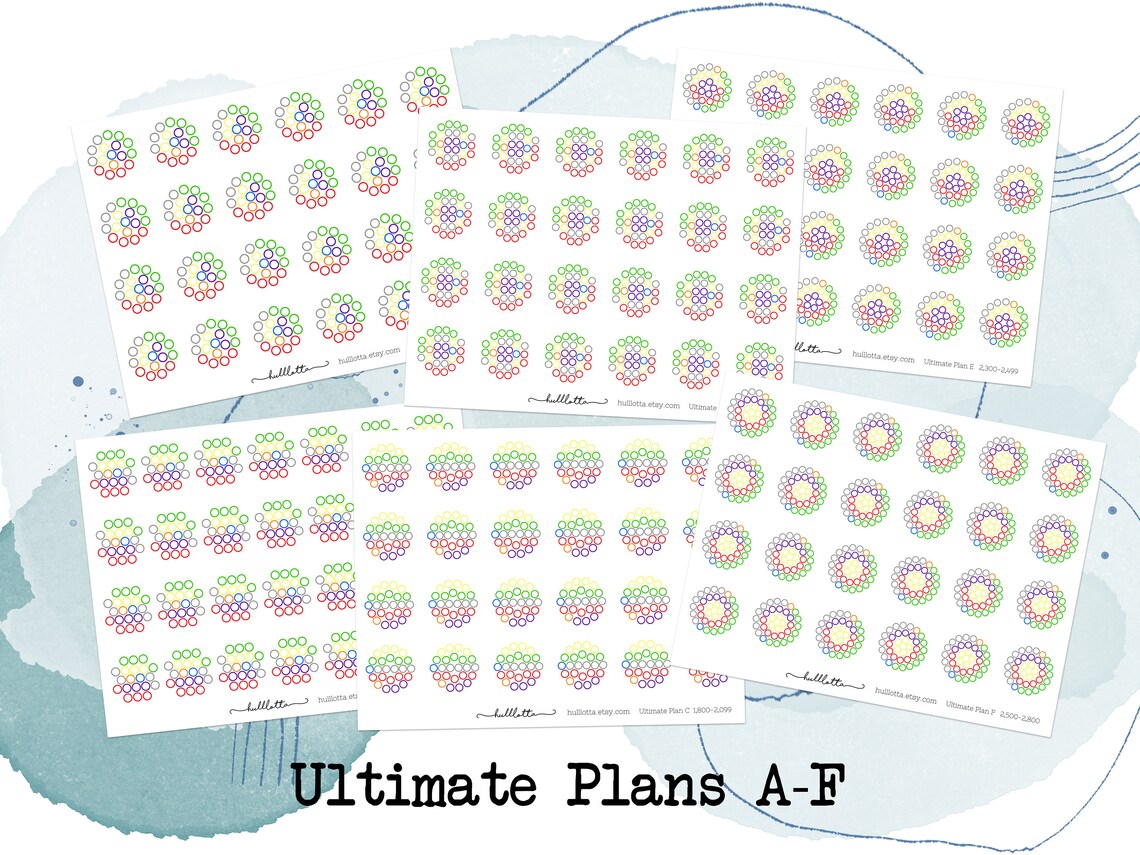 Color-coded Portion Control Trackers: 21 Day Nutrition Plans (PDF ...