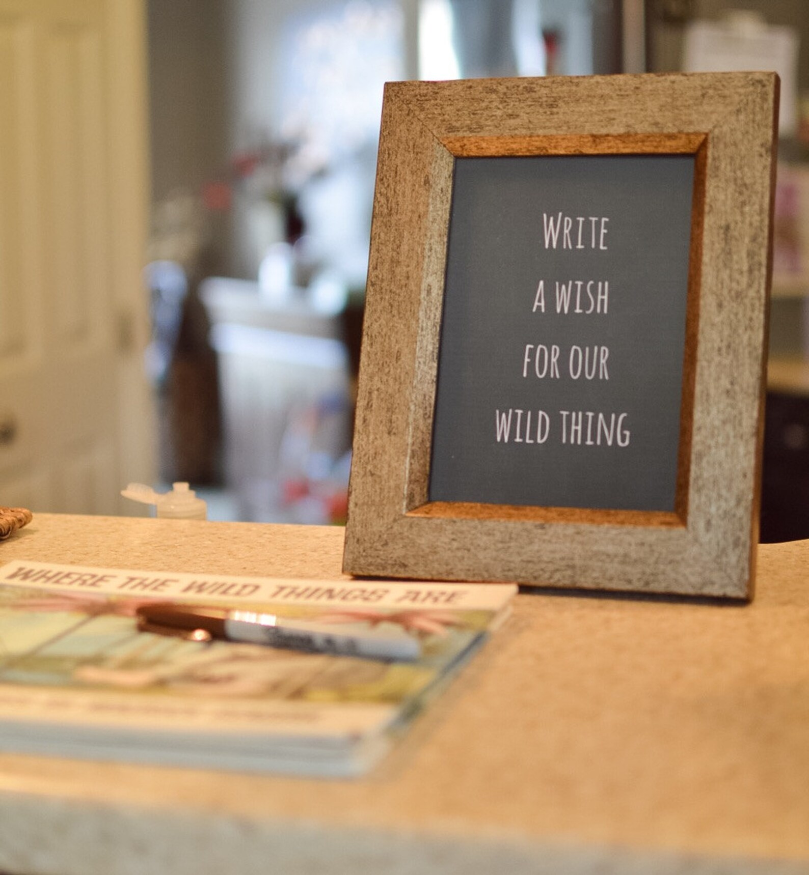 Where the Wild Things Are Digital Printable Chalkboard File for Party ...