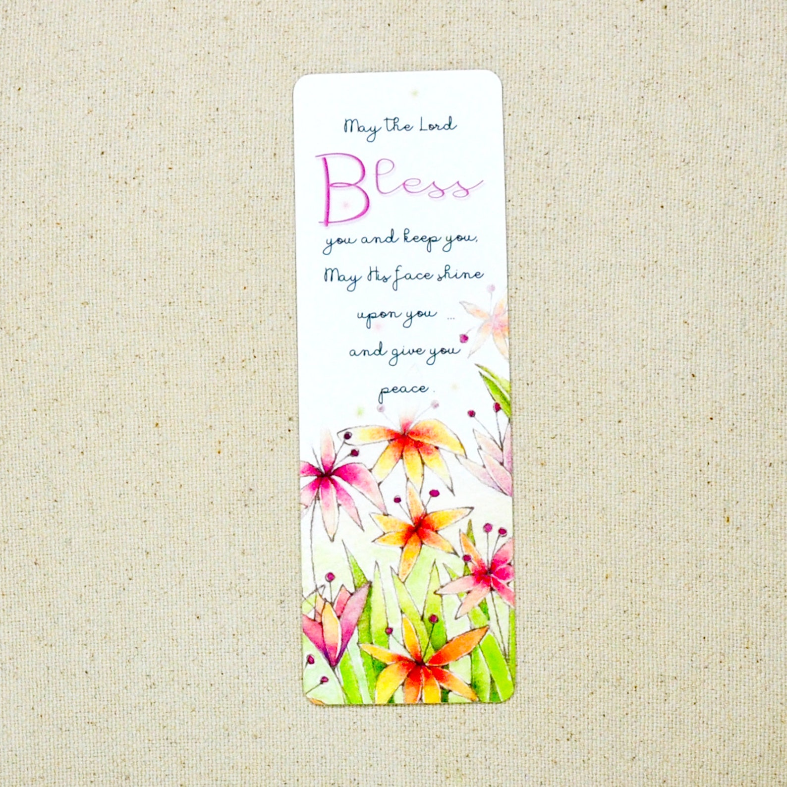 Signet verset biblique, signet verset biblique, signet biblique floral ...