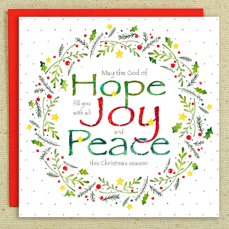 Christian Christmas Cards - Etsy