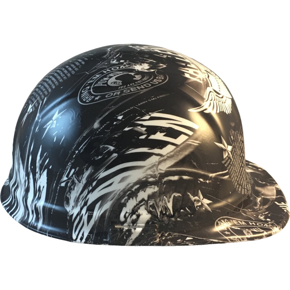 Honor the Fallen Hydro Dipped Cap Style Hard Hat With Tote - Etsy