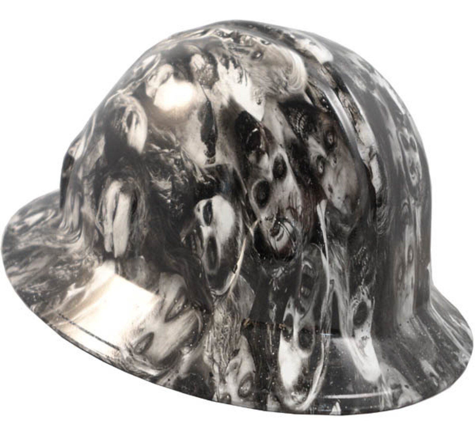 Real Zombie Hydro Dipped Hard Hats Full Brim Style With Tote | Etsy