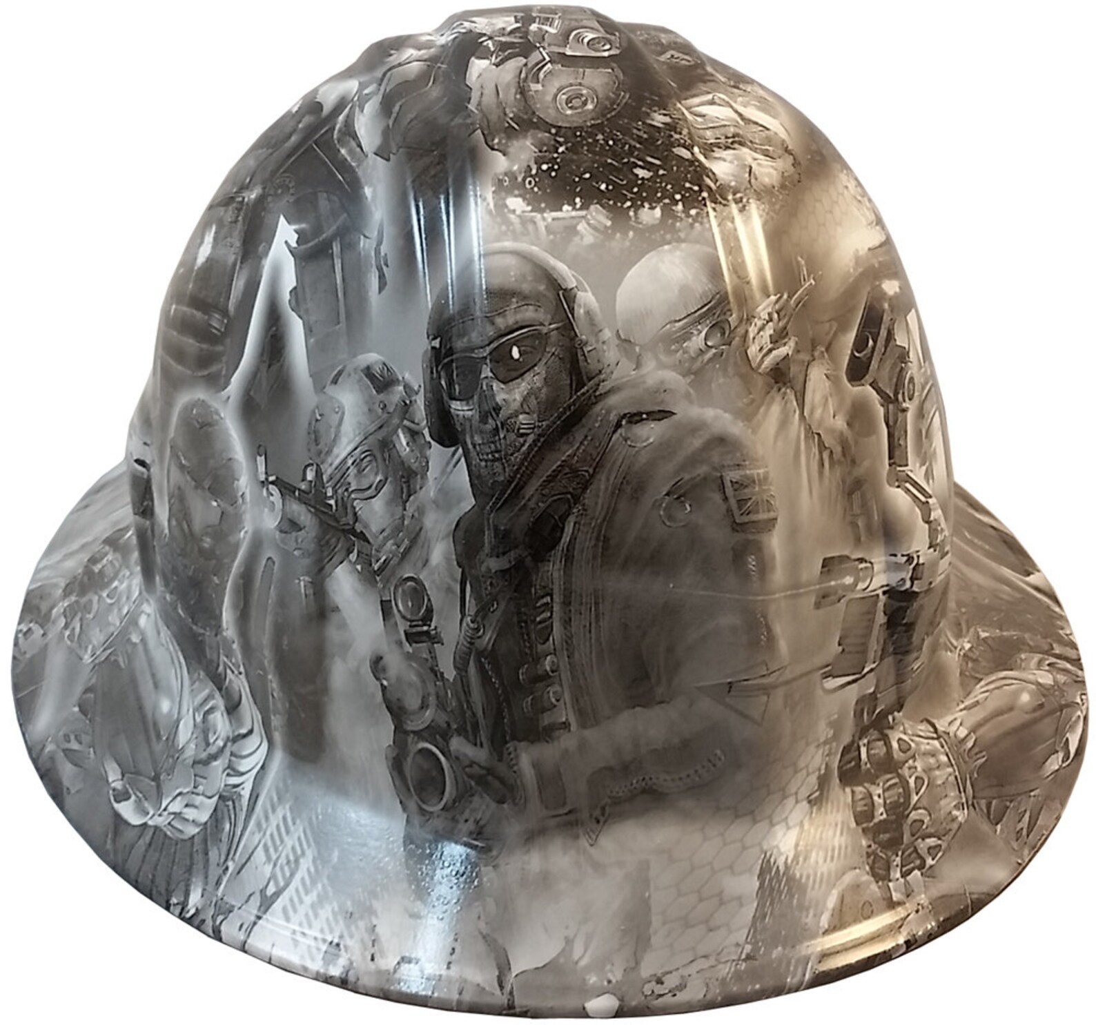 Modern Soldier Hydro Dipped Hard Hats Full Brim Design With - Etsy