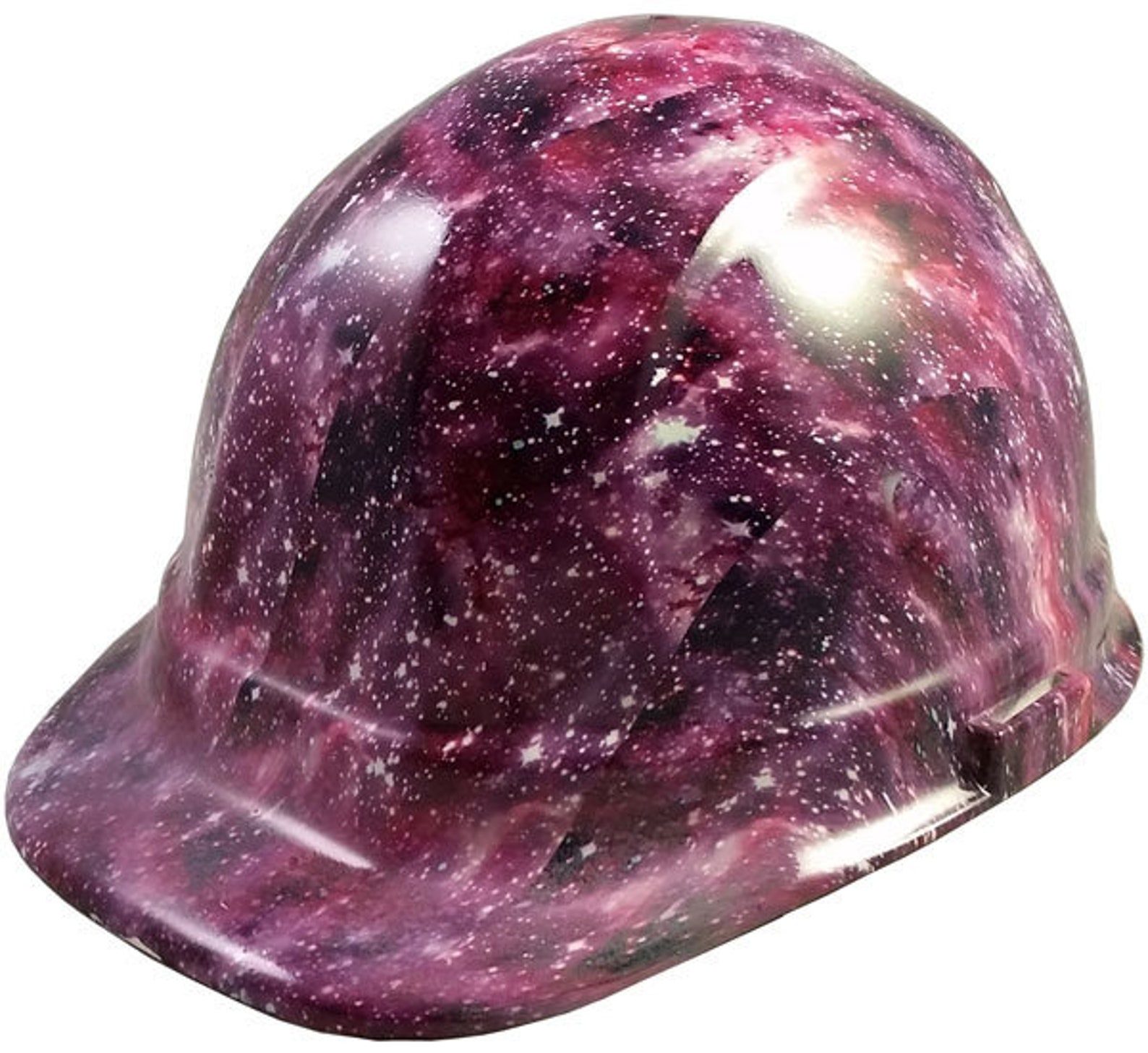 Galaxy Design Hydro Dipped Cap Style Hard Hat With Tote | Etsy