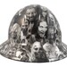 Real Zombie Hydro Dipped Hard Hats Full Brim Style With Tote - Etsy