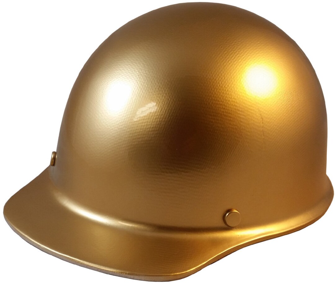 MSA Skullgard Cap Style Hard Hat Gold With Staz on Suspension - Etsy