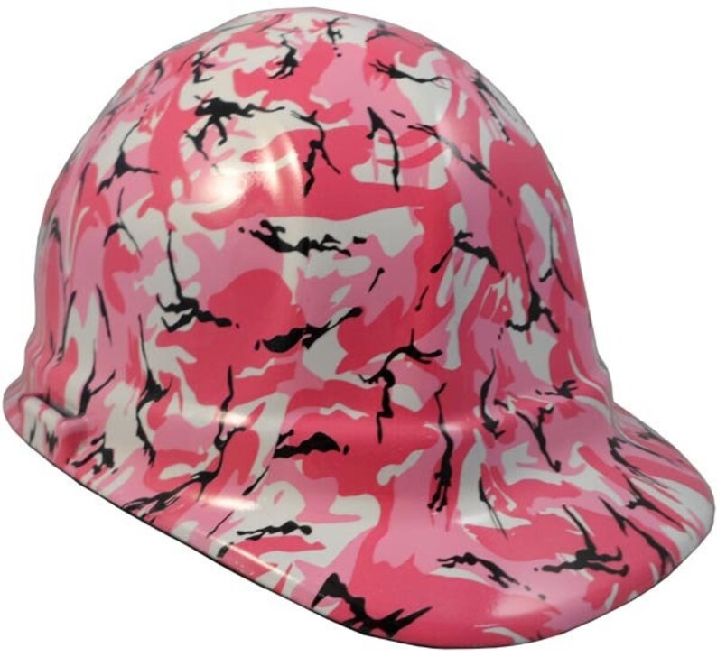 Pink Camo Hydro Dipped Cap Style Hard Hat With Tote - Etsy