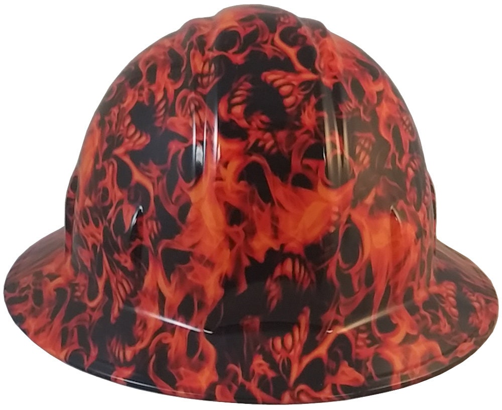 Dante's Inferno Hydro Dipped Hard Hats Full Brim Style | Etsy