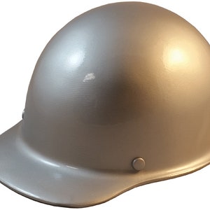 MSA Skullgard Cap Style Hard Hat Silver With Staz on - Etsy