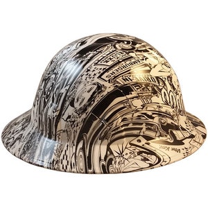 Hot Rod Hydro Dipped Hard Hats Full Brim Design With Tote - Etsy