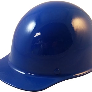 MSA Skullgard Cap Style Hard Hat Blue With Staz on Suspension - Etsy