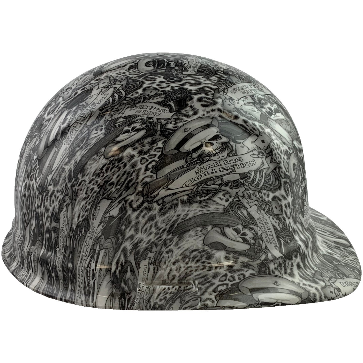 Skeleton Sailors Design Cap Style Hydro Dipped Hard Hat With | Etsy