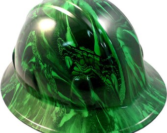 Multicam Camo Hydro Dipped Hard Hats Full Brim Style With Tote - Etsy