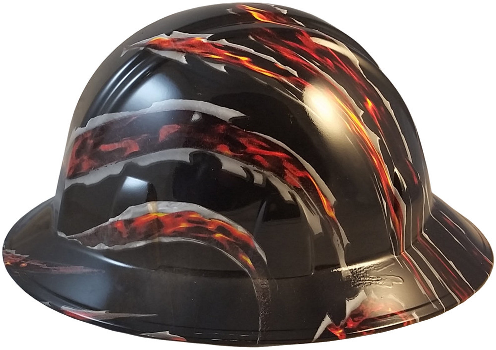 Rip and Tear Full Brim Hydro Dipped Hard Hats With Tote | Etsy