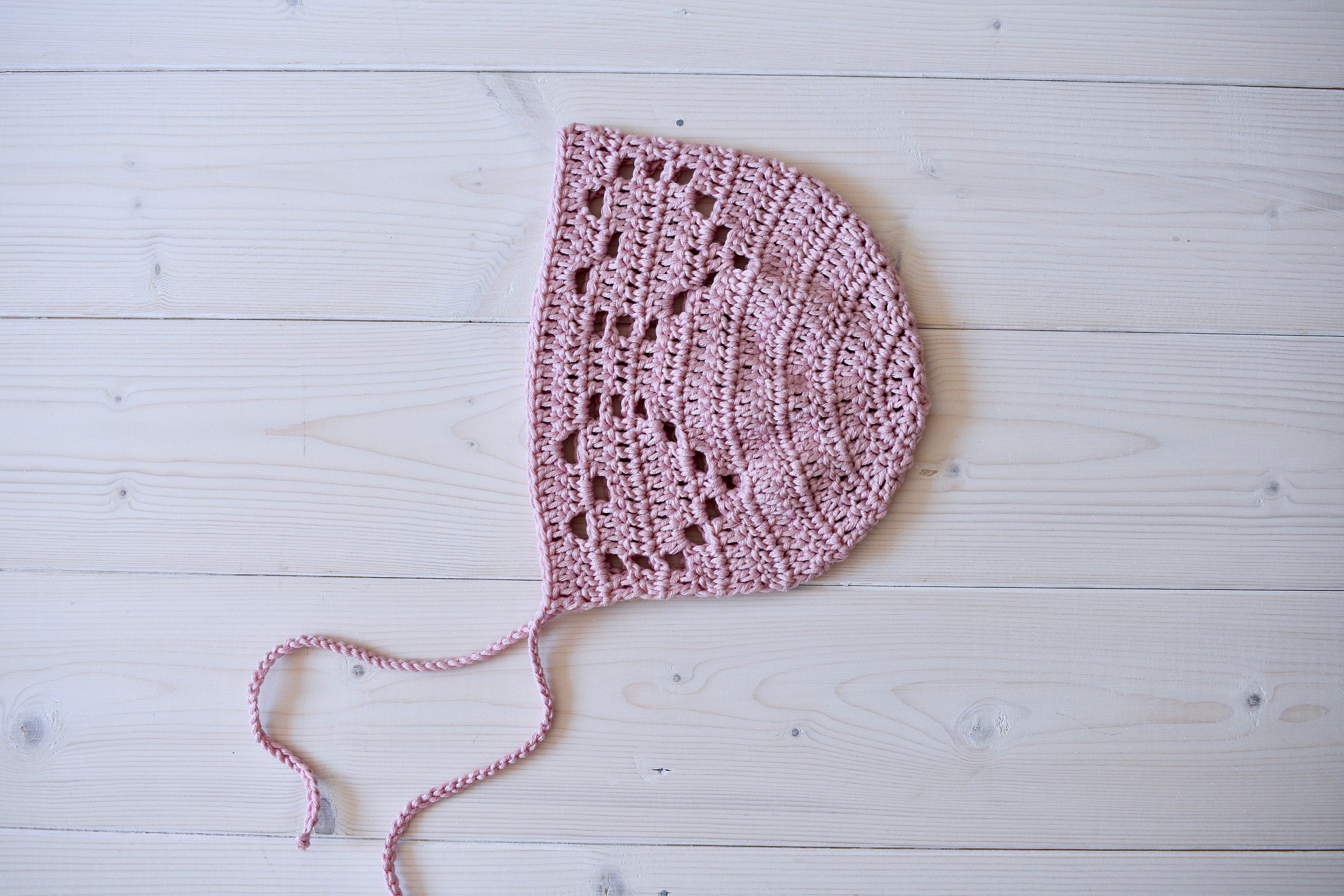 Crochet Emma Bonnet Written Pattern Cute Baby Bonnet / Hat | Etsy