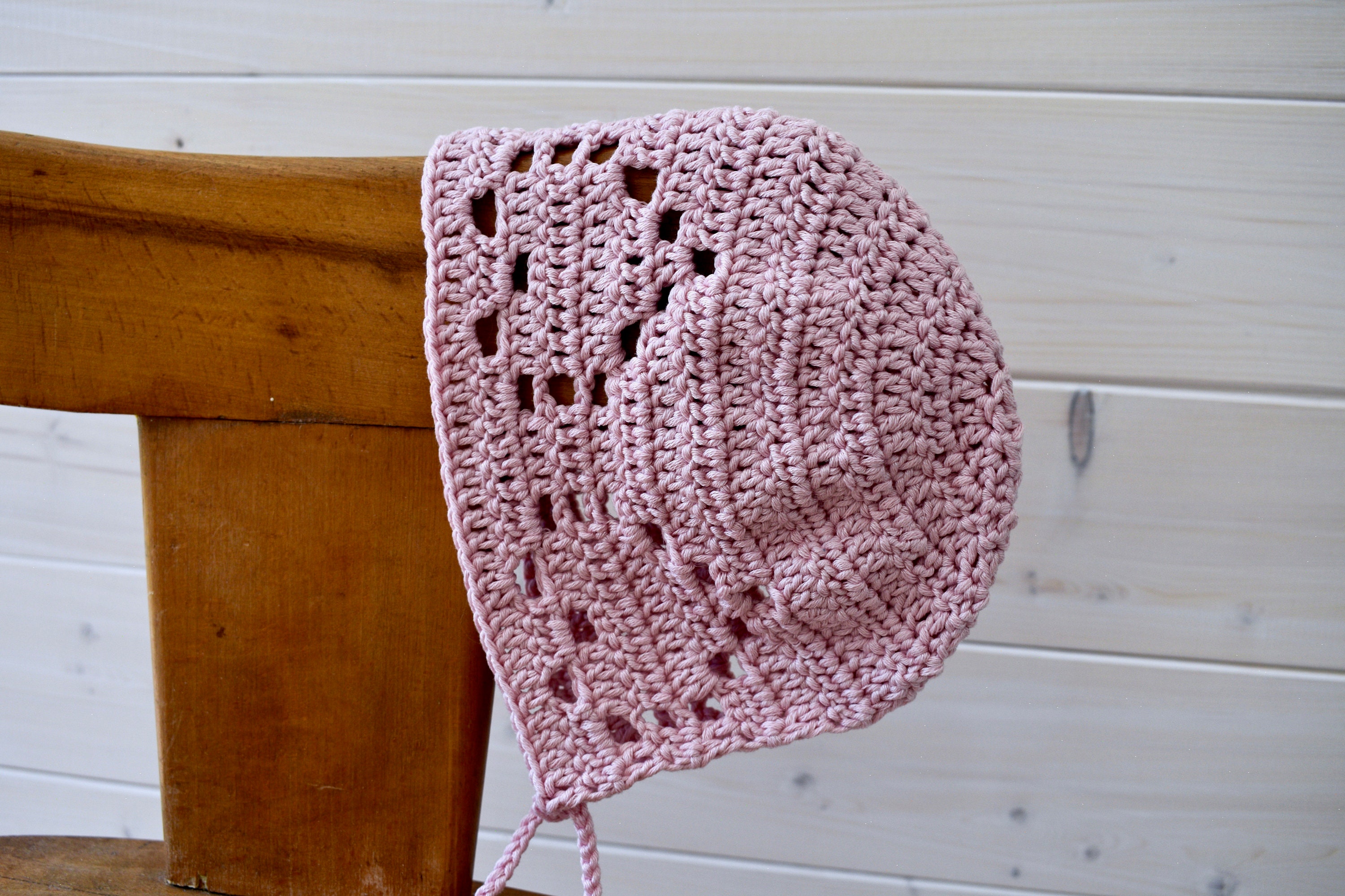 Crochet Emma Bonnet Written Pattern Cute Baby Bonnet / Hat | Etsy