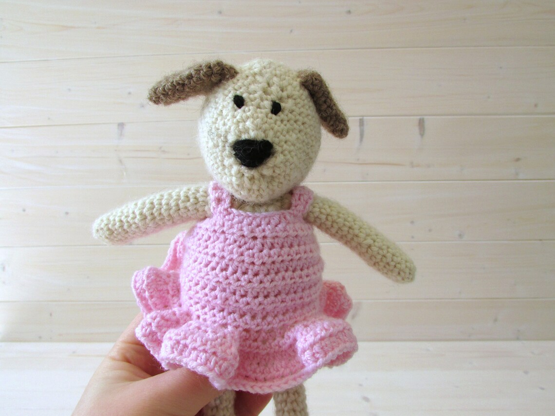Crochet Dudley and Daphne Dog Written Pattern - Crochet Puppy Pattern ...