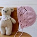 Crochet Emma Bonnet Written Pattern Cute Baby Bonnet / Hat - Etsy