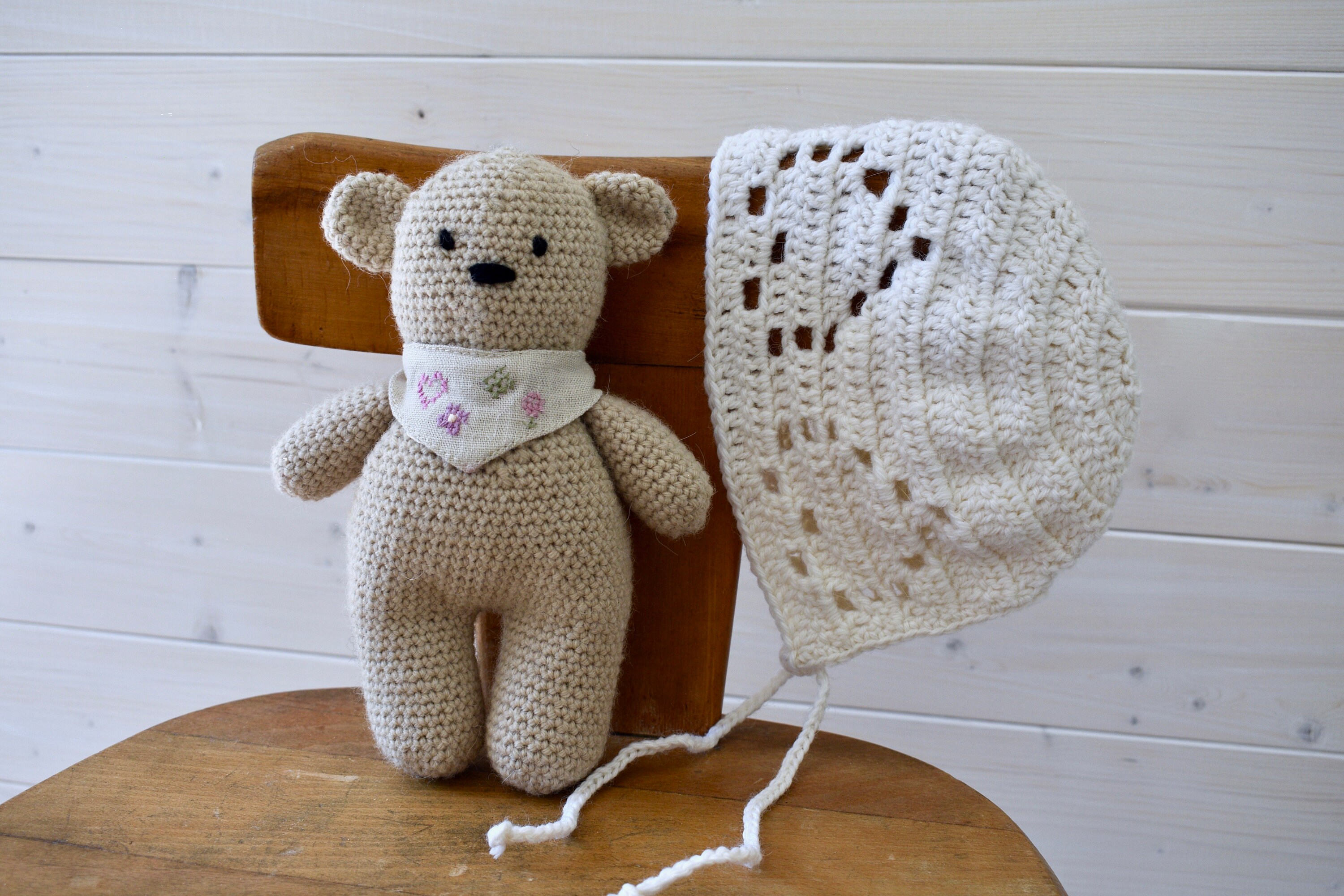 Crochet Emma Bonnet Written Pattern Cute Baby Bonnet / Hat | Etsy