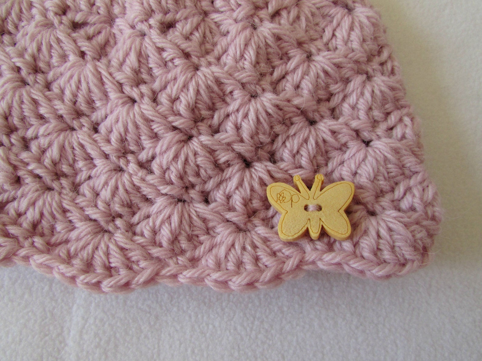 Crochet Shell Stitch Baby Hat Written Pattern - Etsy