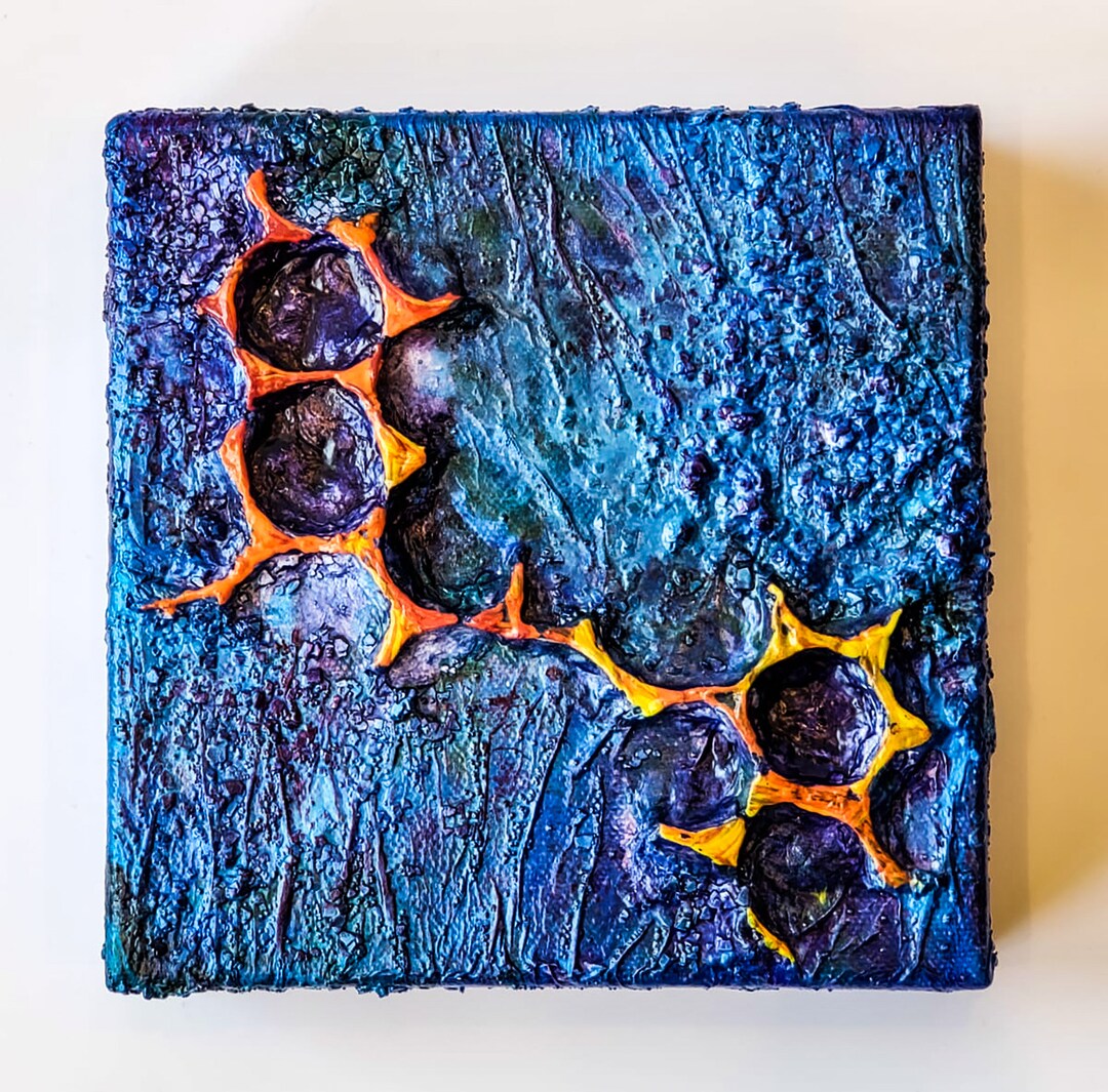New Dimensions 3D Original Painting From Lotus Creek Series - Etsy