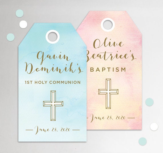 Labels First Communion favors Labels Baptism Labels Baptism Favors ...