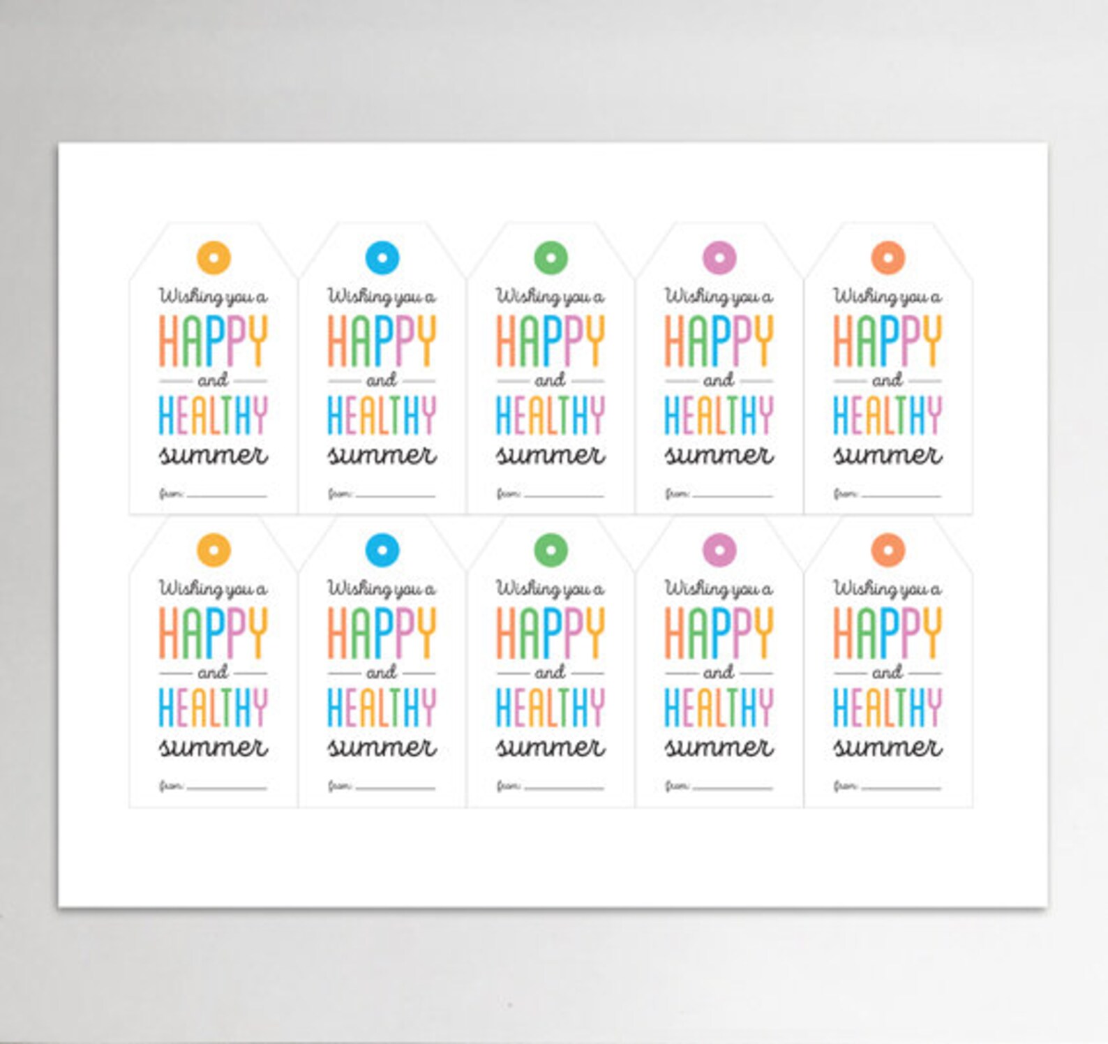 End of Year Student Gift Tags End of Year Gift Tags End of | Etsy