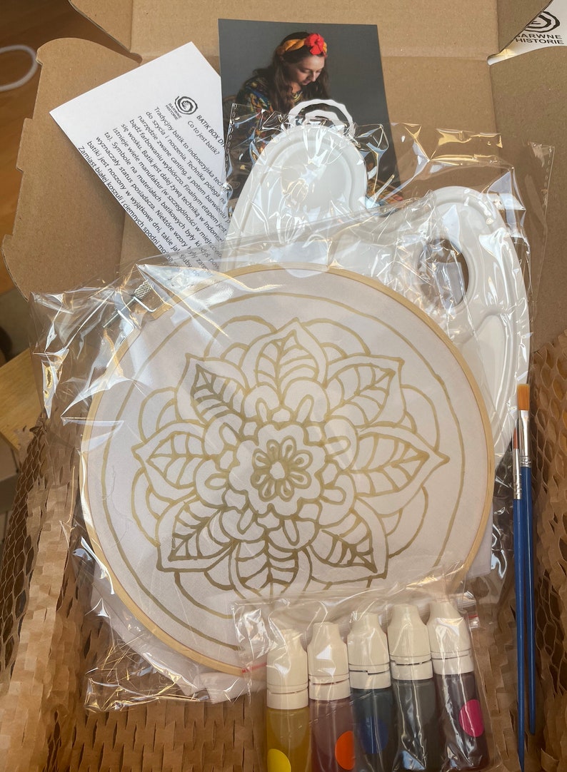 DIY Batik Box Mandala - Etsy