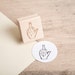 Middle Finger Rubber Stamp Mature Content - Etsy