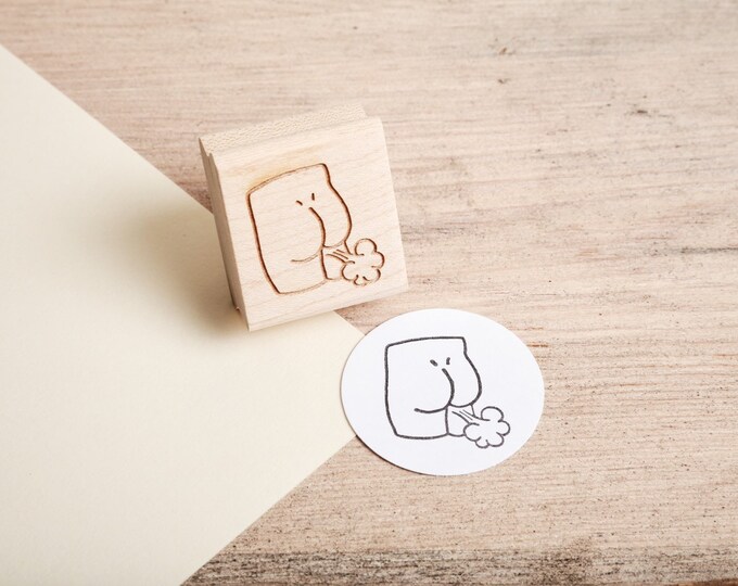Middle Finger Rubber Stamp Mature Content | Etsy