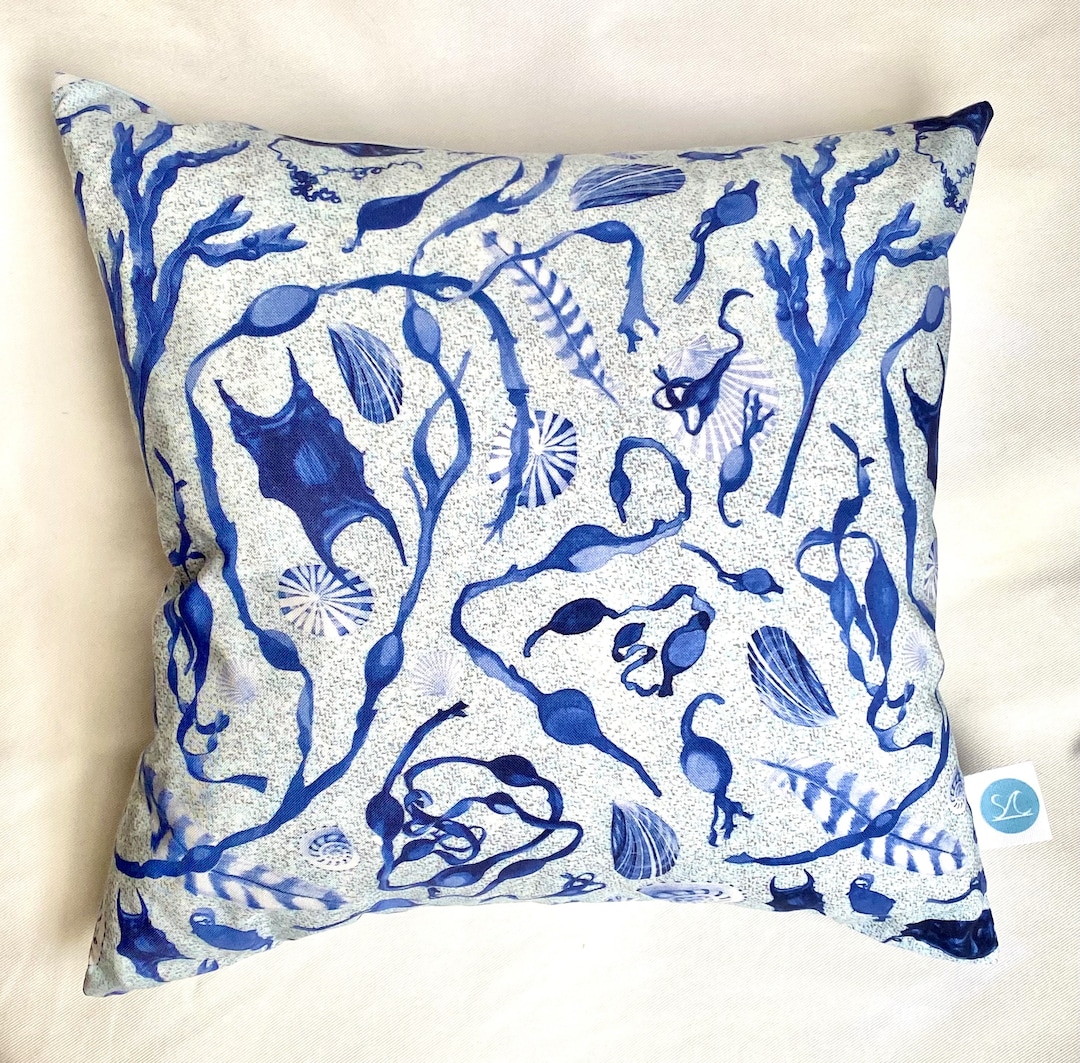 Mini Coast Cushion, Tideline, Coastal Cushion, Beach Design, Seashore ...