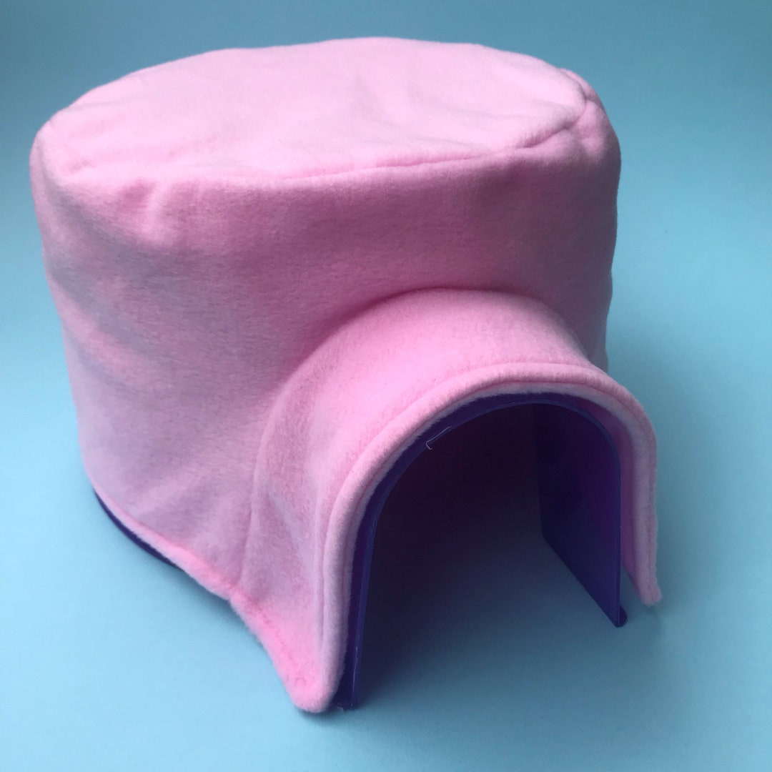 Fleece Igloo Cover for Plastic Igloo. Igloo for Hedgehog, Guinea Pig ...