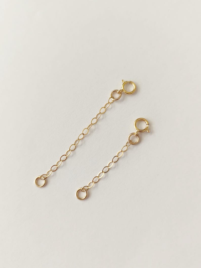 Gold Filled Extender • Bracelet Extension • Necklace Extender - Etsy