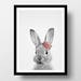 Rabbit Print Nursery Animals Nursery Printable Nursery - Etsy