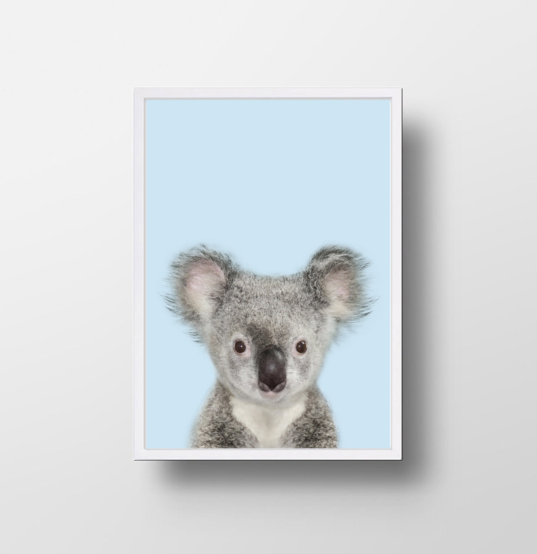 Australian Animal Print Baby Koala Print Wombat Print - Etsy