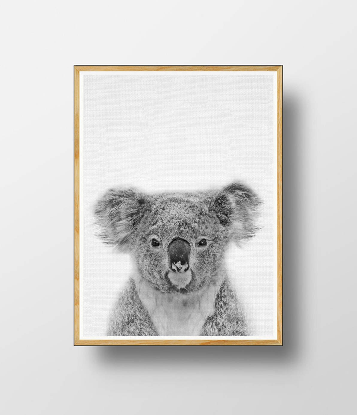 Australian Animal Print Koala Print Koala Bear | Etsy