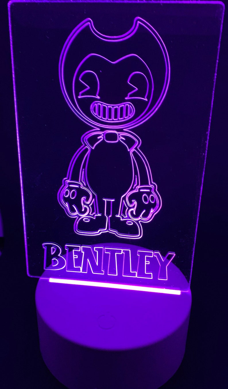 Bendy and the ink machine led light | Etsy