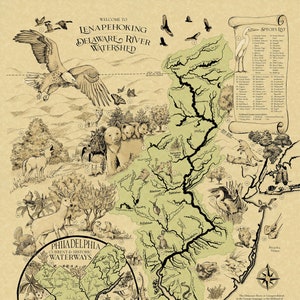 River Watershed - Etsy