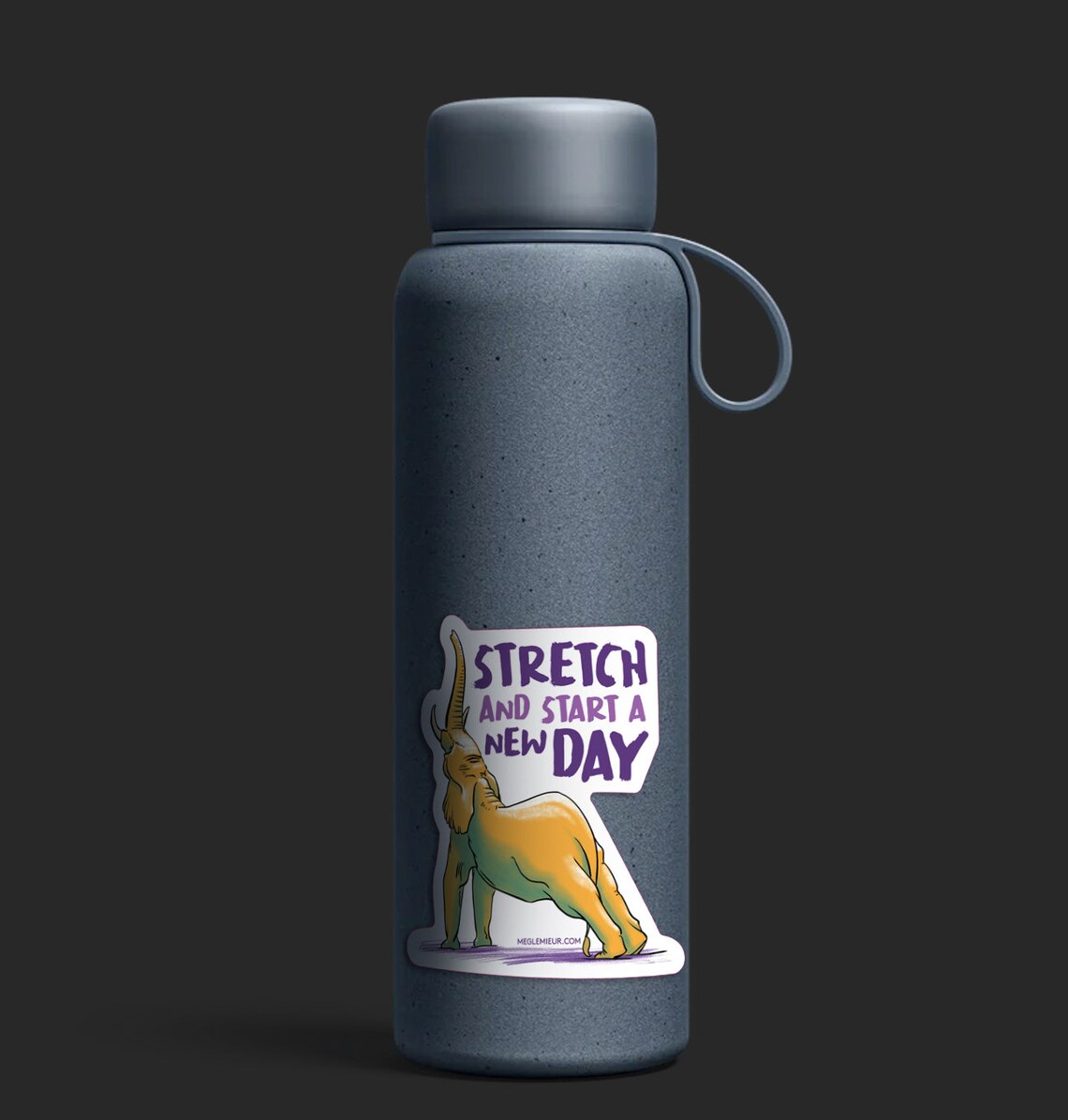 Sticker- Elephant Stretch - Etsy