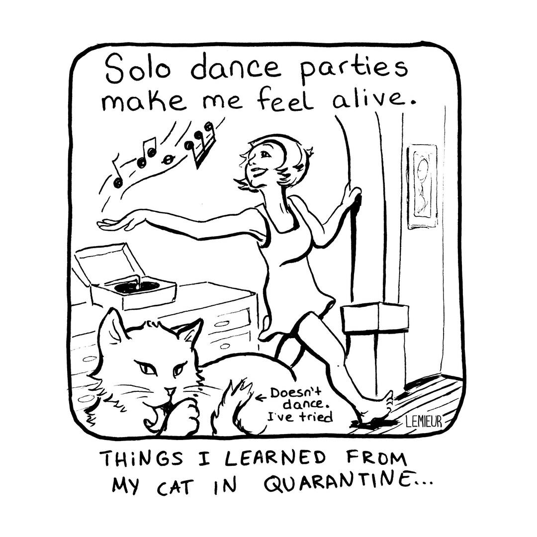 Dance Party Comic - Etsy