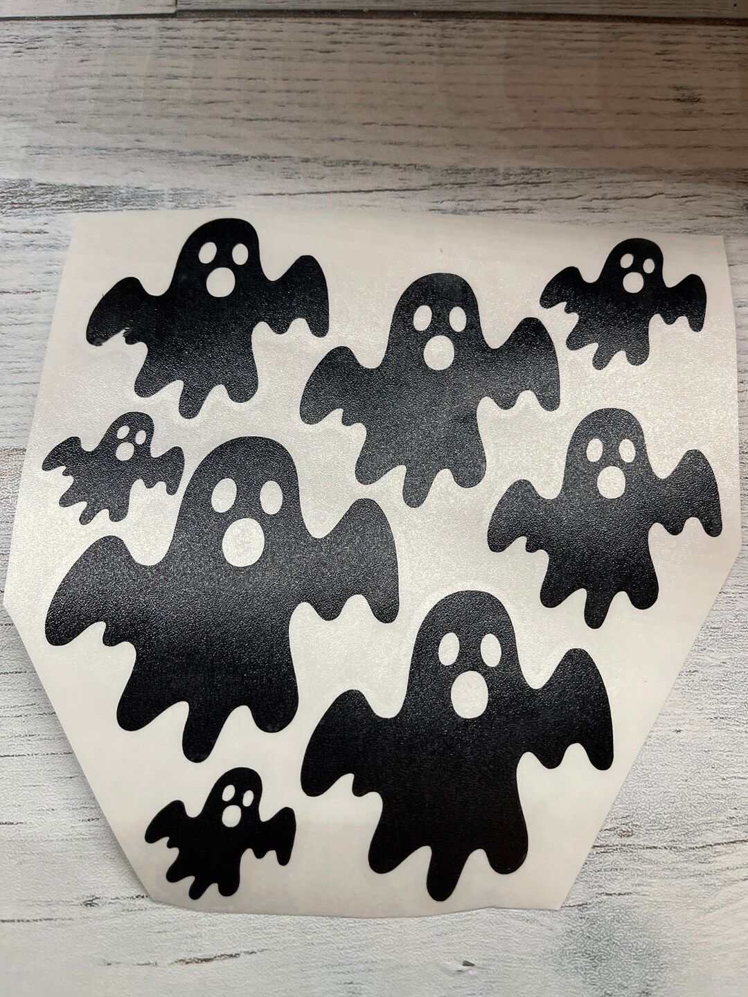 Halloween Ghosts Halloween Vinyl Decal Sticker Boo Bash Strarbucks ...