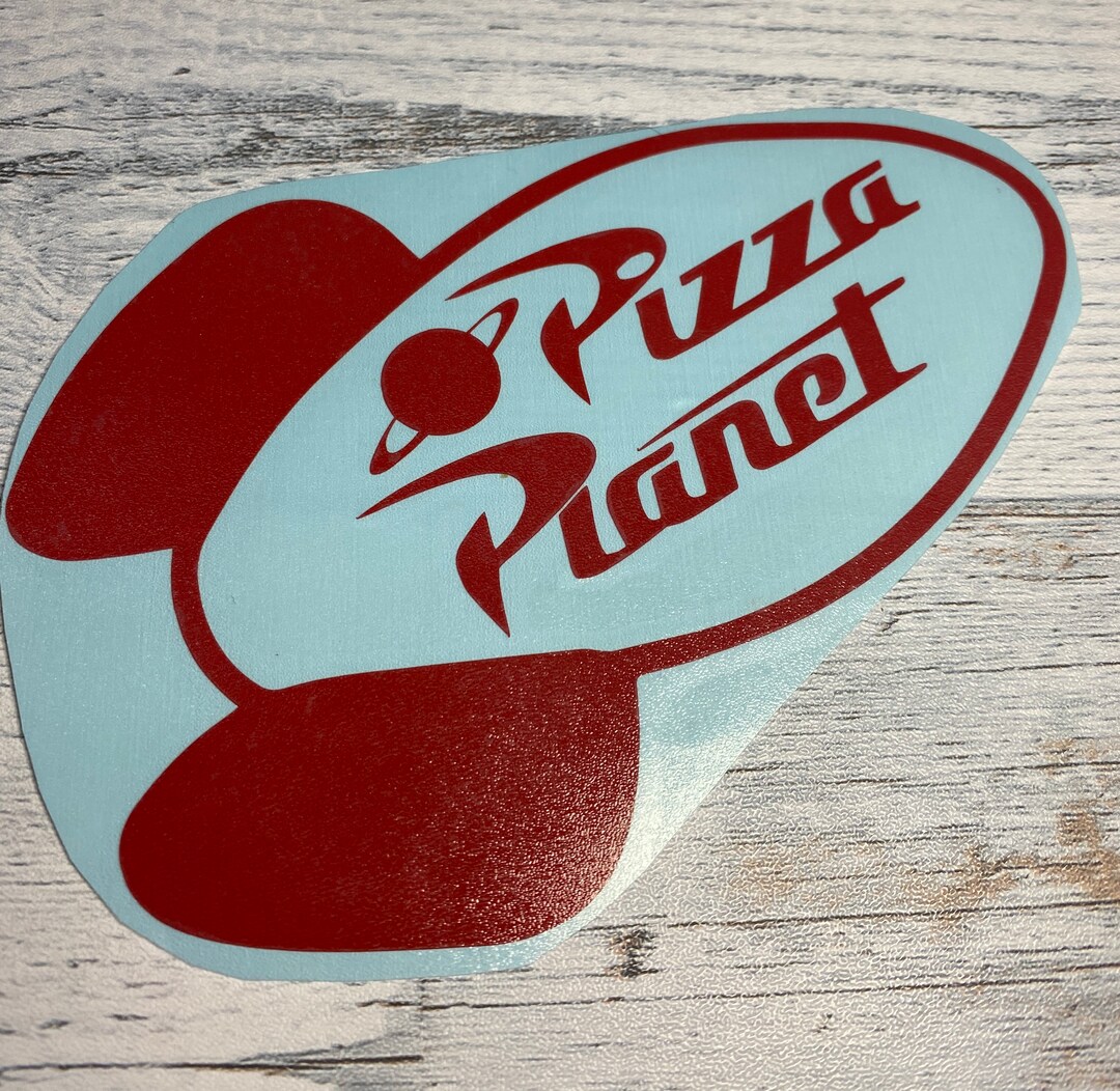 Toy Story Pizza Planet Sticker | Disney Bumper Sticker Vinyl Decal ...