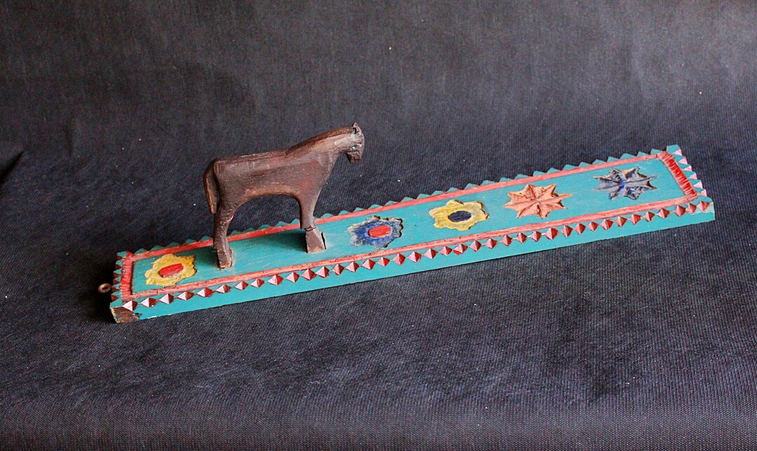 Antique Mangle Board Norway Wedding Bride Gift Handmade Primitive Wall ...