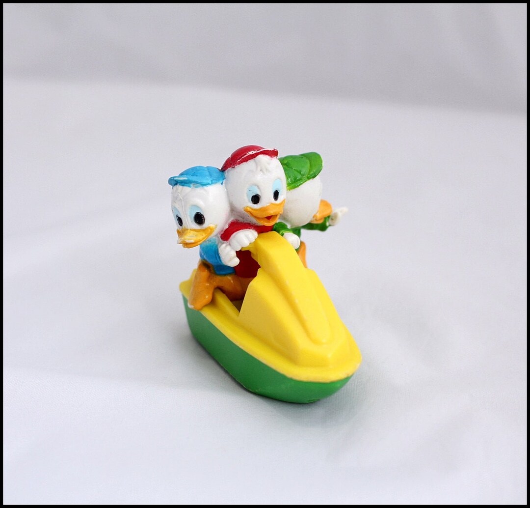 Vintage 1998 Jet Ski Huey Dewey Louie Duck Tales Happy Meal Macdonald’s ...