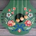 Vintage Swedish Door Harp,vintage 70s Swedish Door Harp Green Chimes ...
