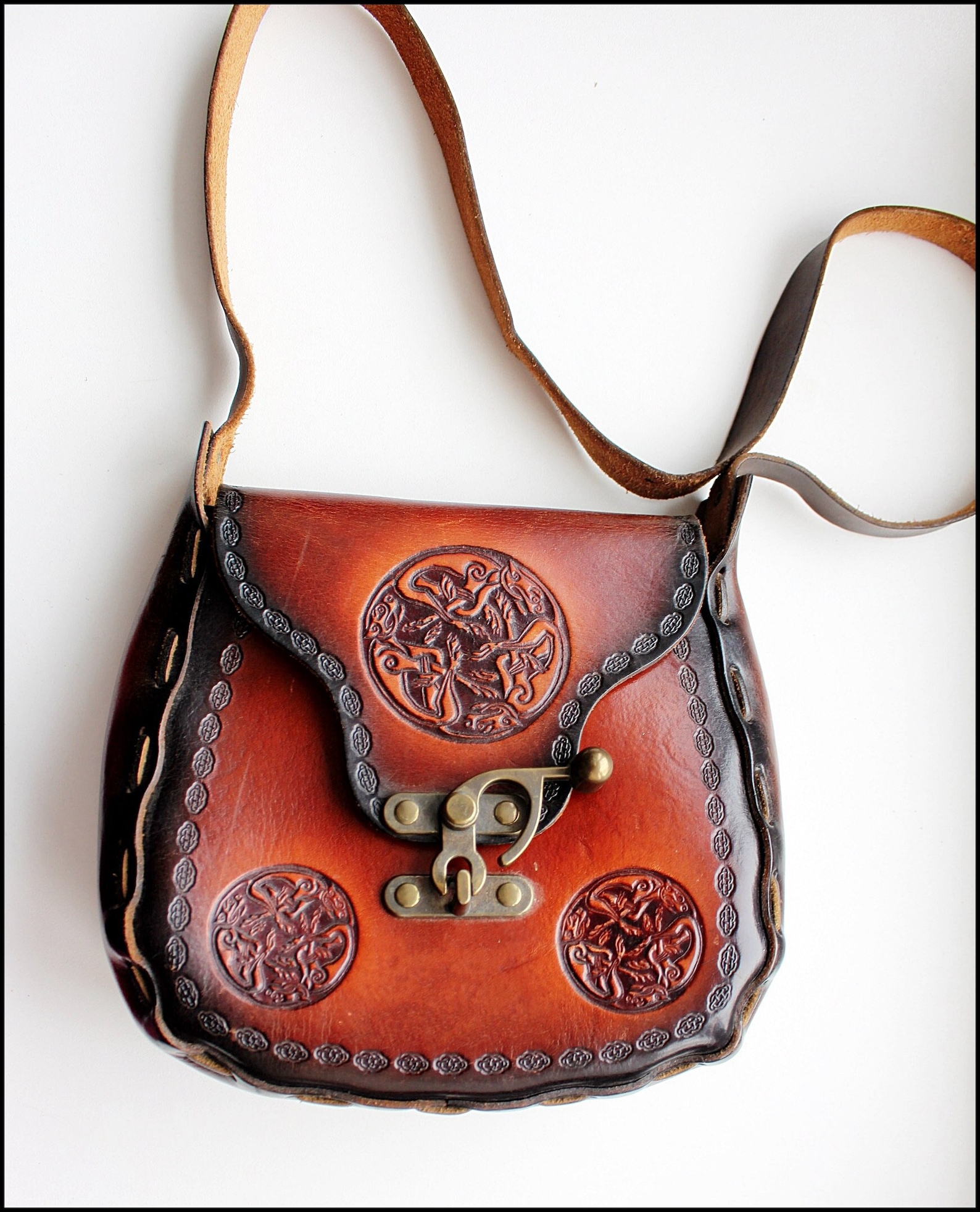 Vintage Viking Women Bag,ladies Celtic Leather Bag ,viking Pouch,celtic ...