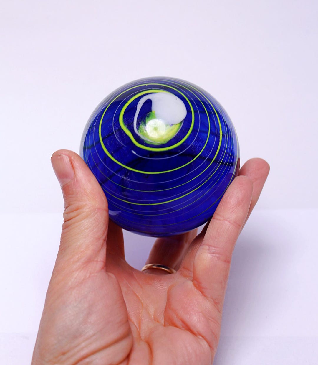 Large Vintage Glass Marbles,vintage Marble Glass,round Glass,vintage ...