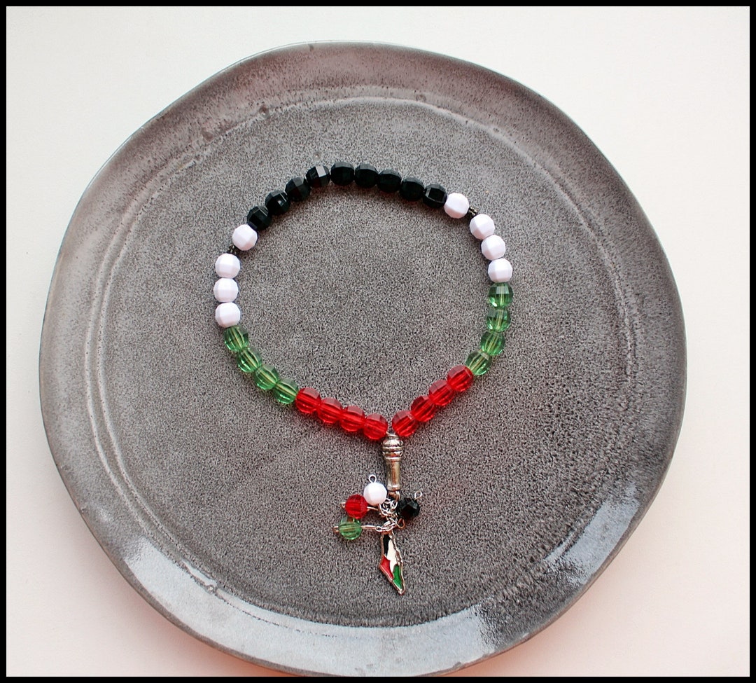 Islamic Prayer Beads,palestine Bracelet,iraq Map Desing,prayer Beads ...